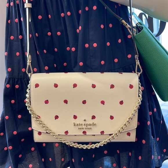 kate spade | Bags | Kate Spade New York Carson Dottie Ladybug ...